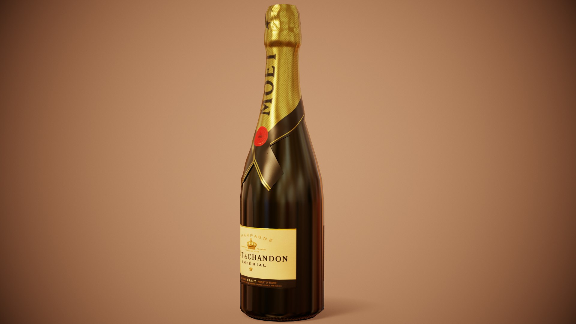 Champagne 3D Model - TurboSquid 1773205