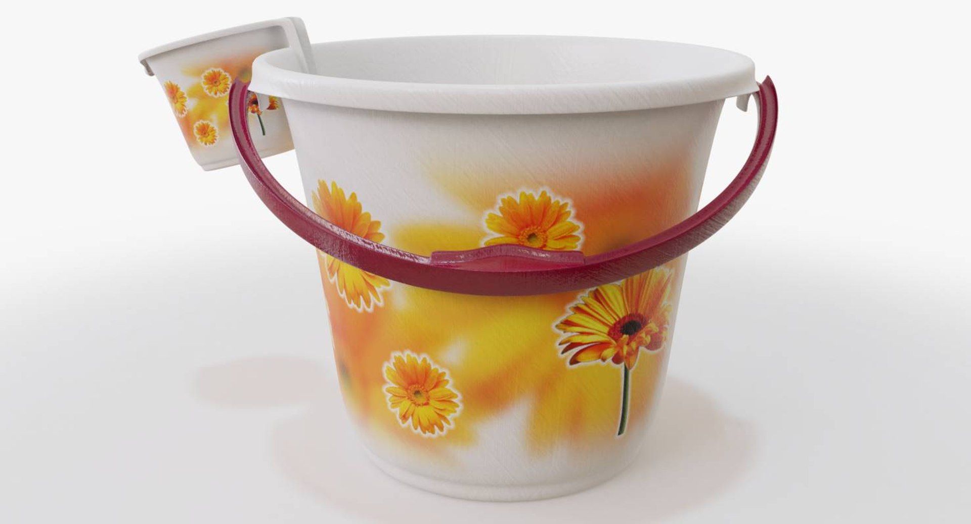 3D Model Bucket Mug Set - TurboSquid 1221745