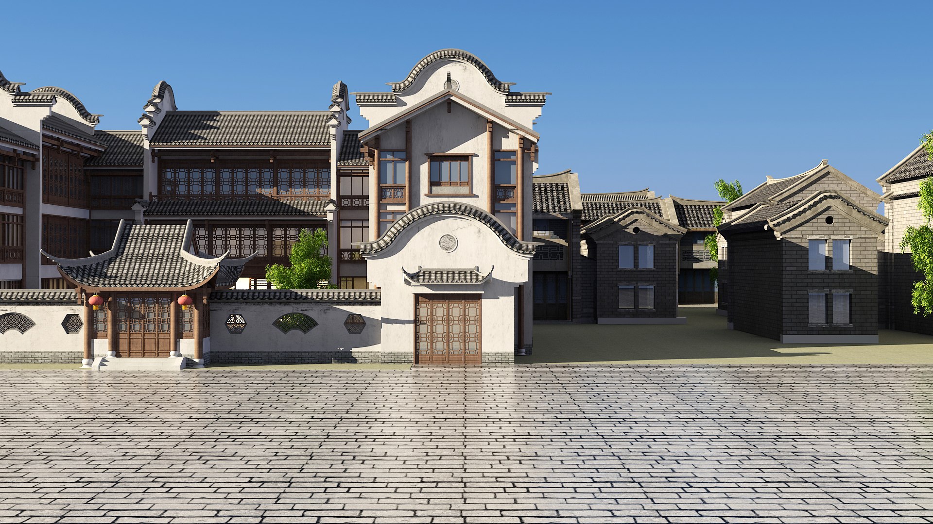 Chinese House 3D Model - TurboSquid 1772293