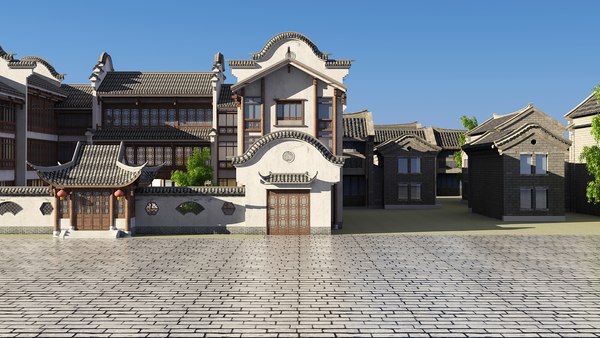 Chinese House 3D model - TurboSquid 1772293