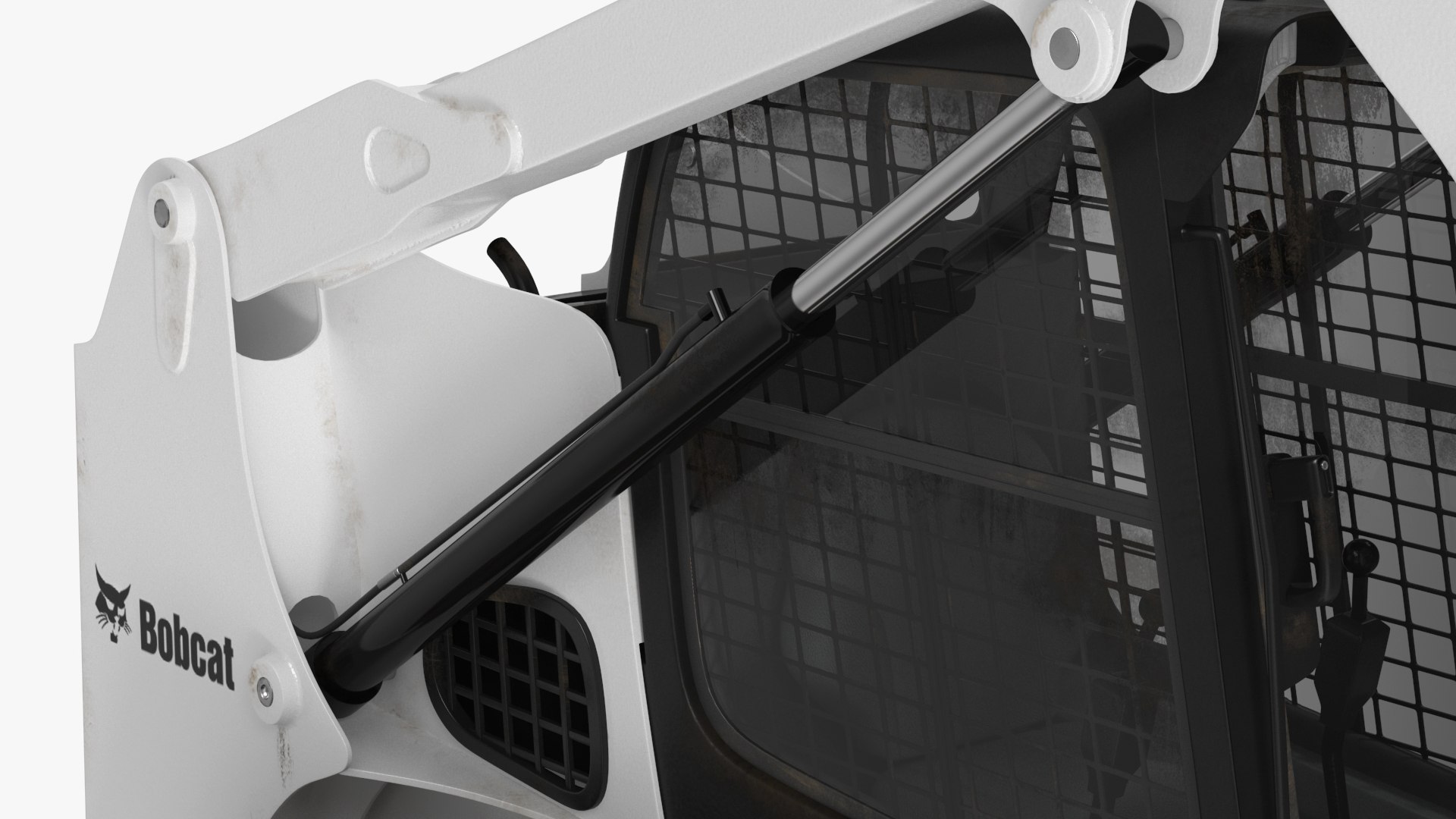 Bobcat Compact Track Loader With Auger Attachment 3D Model - TurboSquid ...