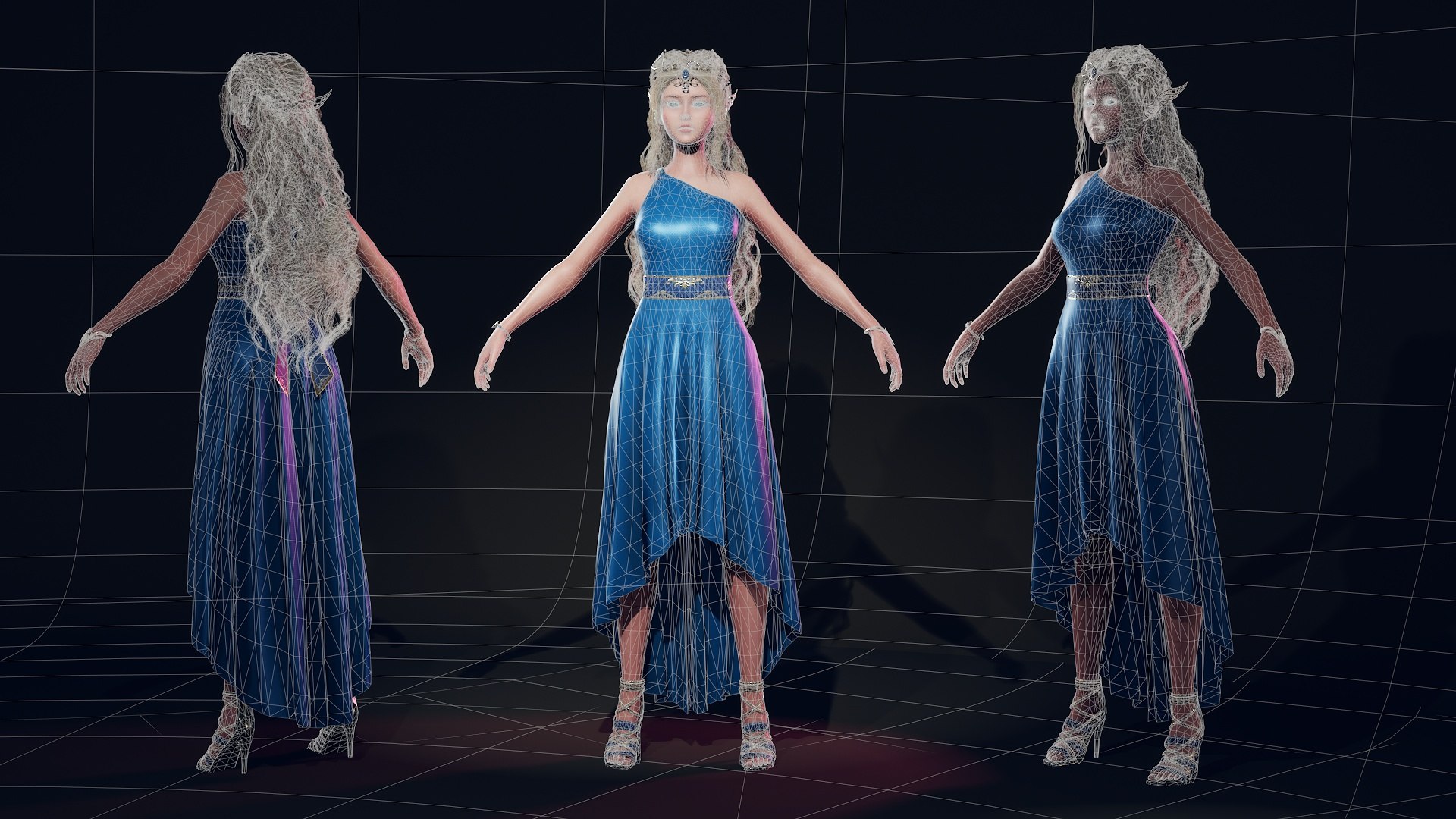 Elven Priest 3D - TurboSquid 2098710