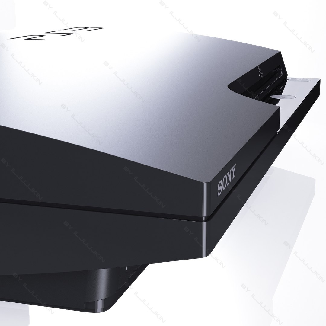 Sony Playstation 3 Slim 3d Max