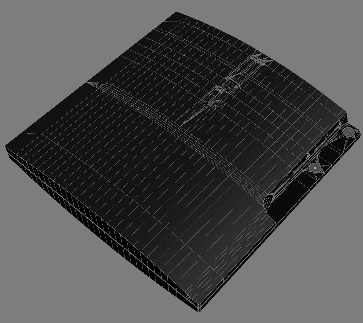 Sony Playstation 3 Slim 3d Max