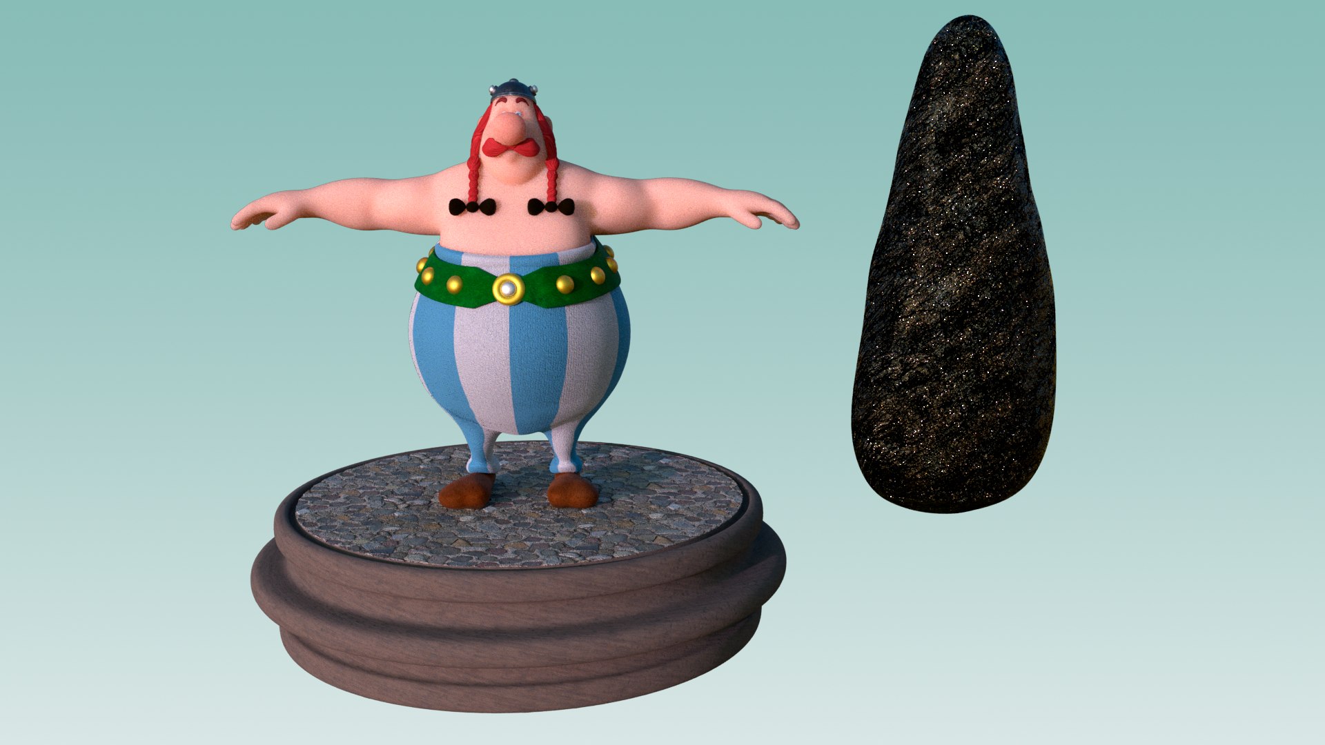 3D OBELIX Model - TurboSquid 1835012