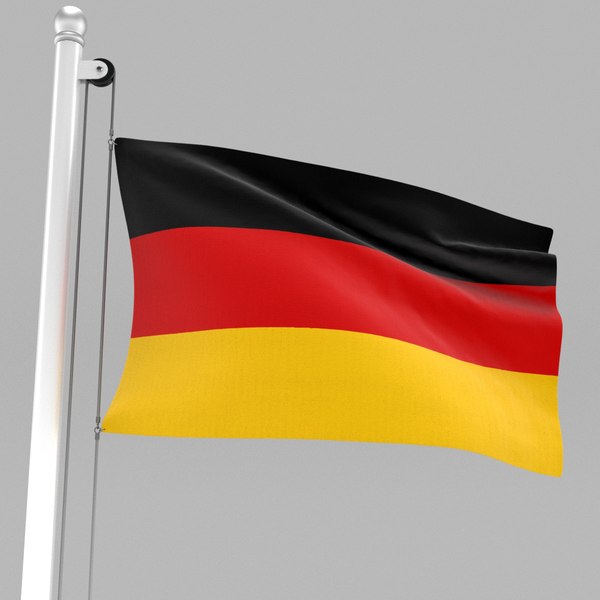 Flag germany 3D model - TurboSquid 1646659