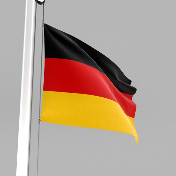 Flag germany 3D model - TurboSquid 1646659