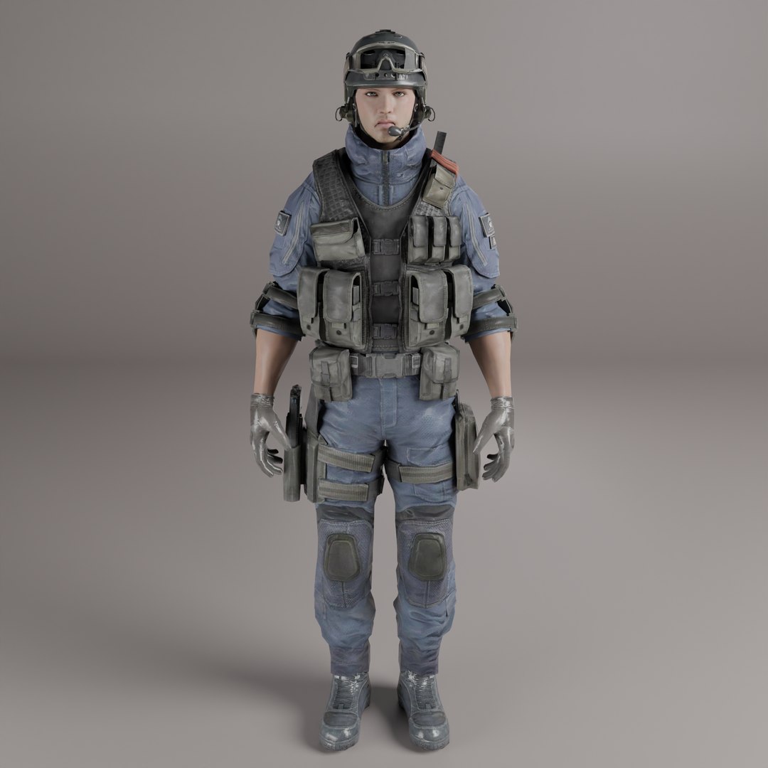 3D Survival Gaming Rigged Lowpoly Character - TurboSquid 2175545