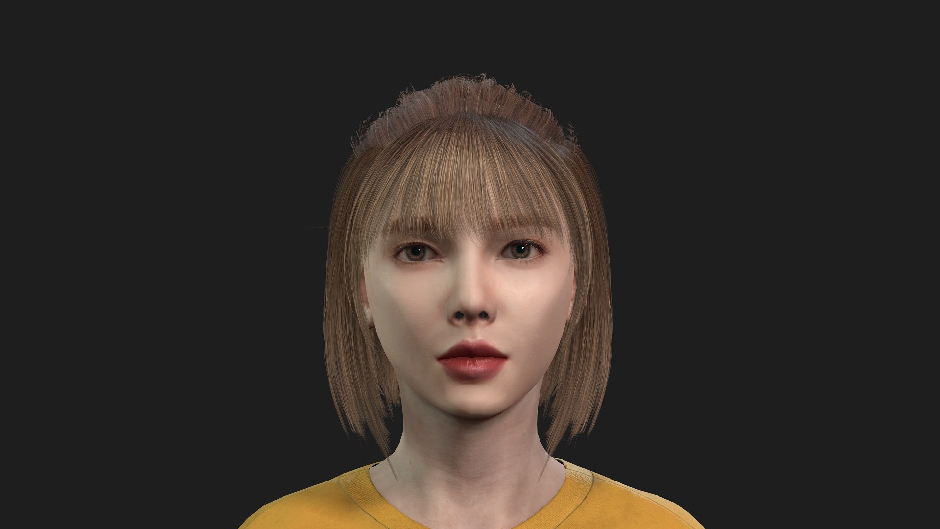 3D Modern Woman Character Fully Game Ready - TurboSquid 2340579