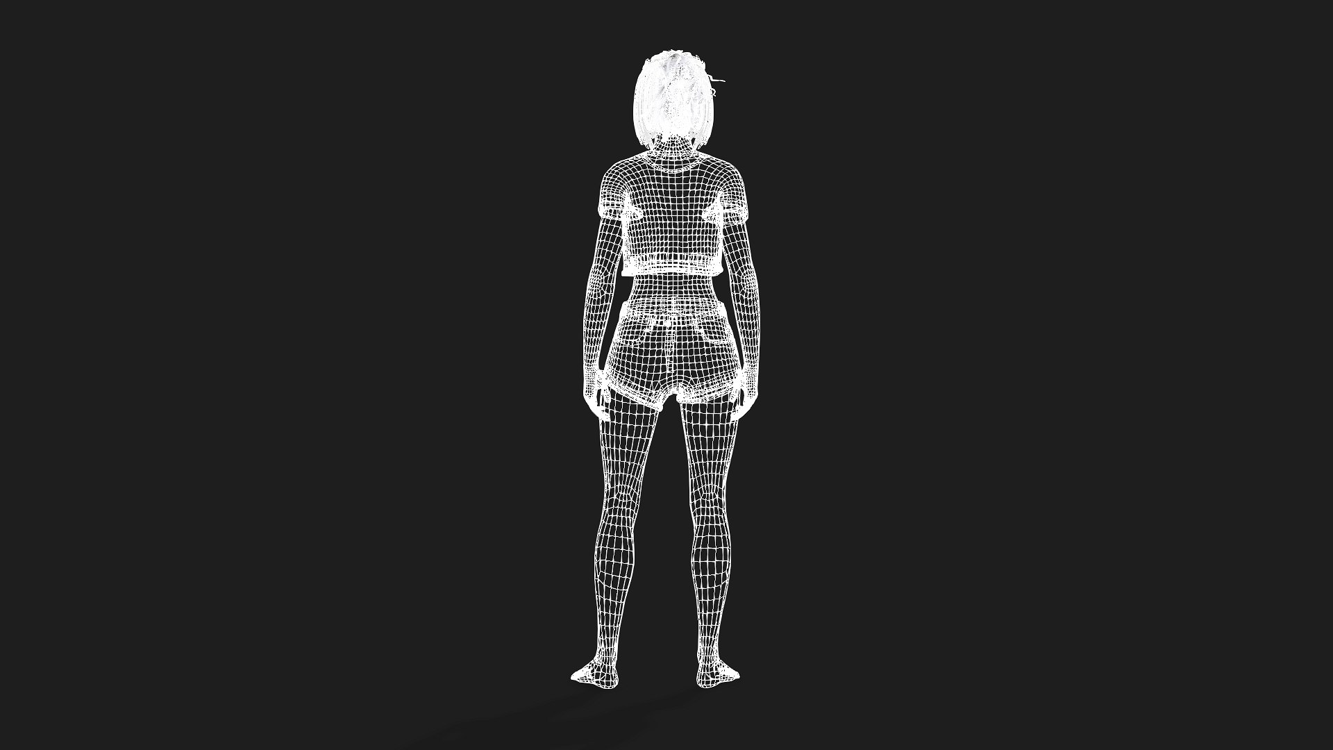 3D Modern Woman Character Fully Game Ready - TurboSquid 2340579