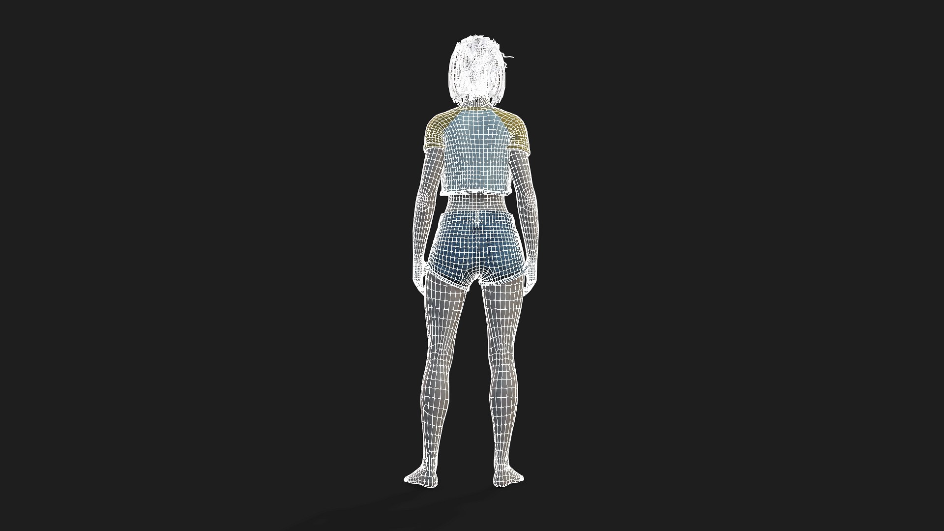 3D Modern Woman Character Fully Game Ready - TurboSquid 2340579