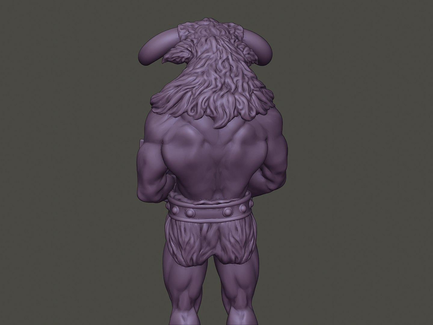 Minotaur Warrior Guard Axes 3D Model - TurboSquid 1460101