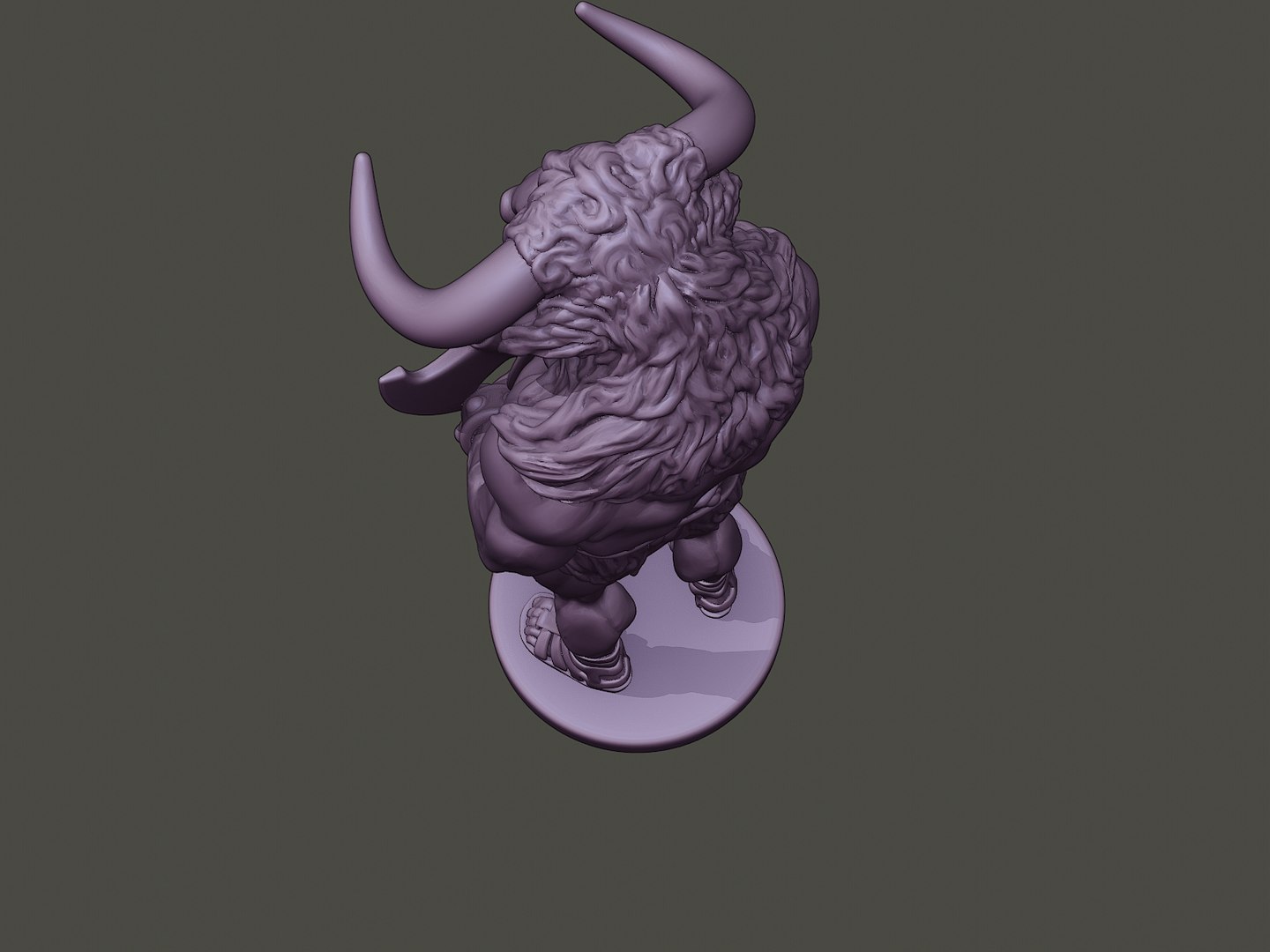 Minotaur Warrior Guard Axes 3D Model - TurboSquid 1460101