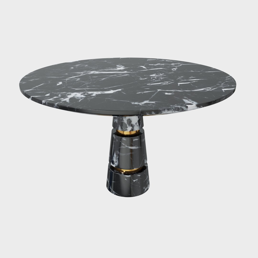 AVALANCHE DINING TABLE 3D model - TurboSquid 1905345