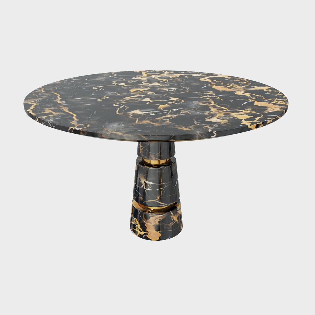 AVALANCHE DINING TABLE 3D model - TurboSquid 1905345