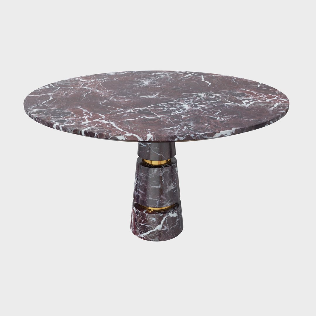 AVALANCHE DINING TABLE 3D model - TurboSquid 1905345