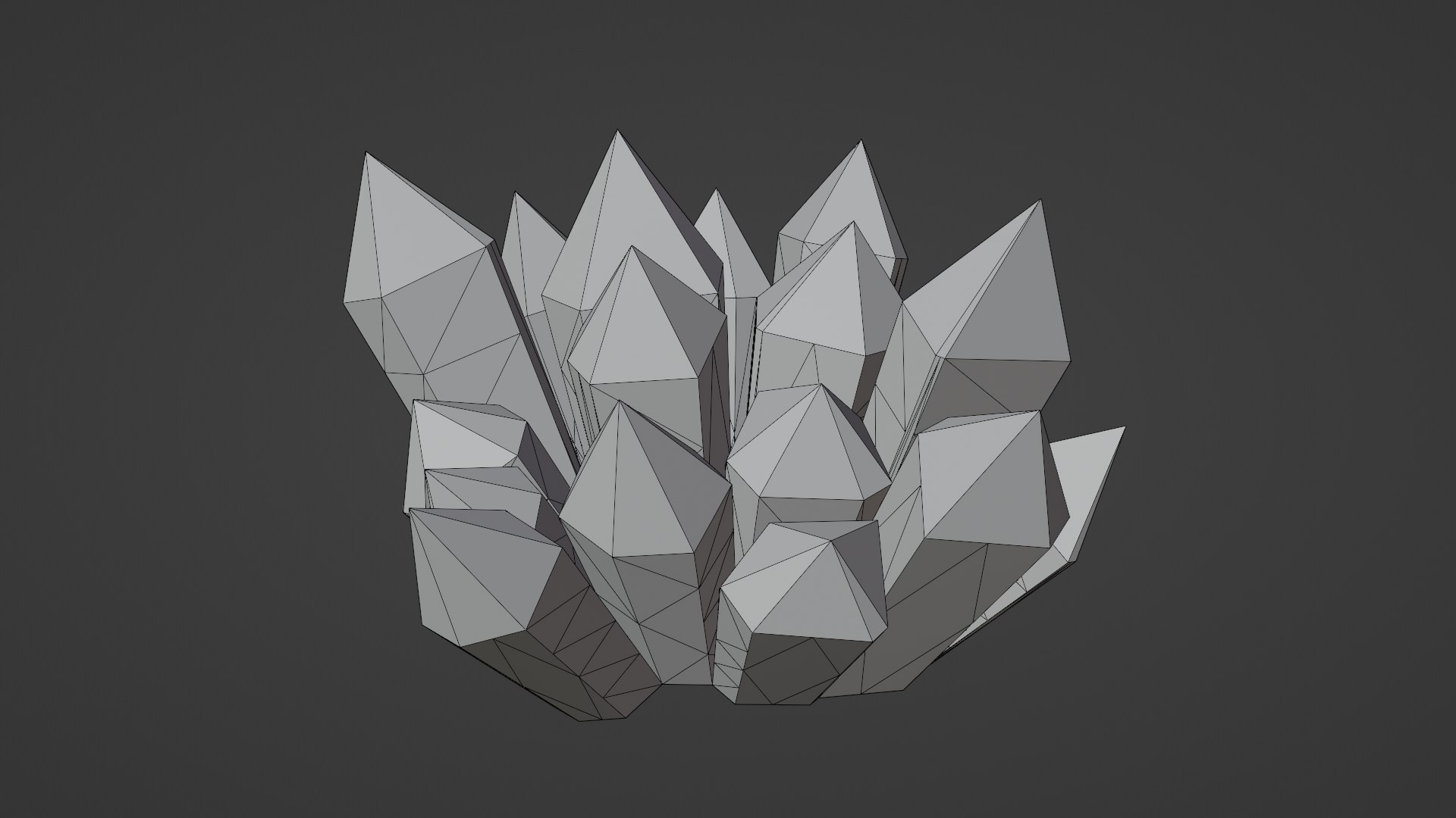 Red Crystal 3D Model - TurboSquid 2038229