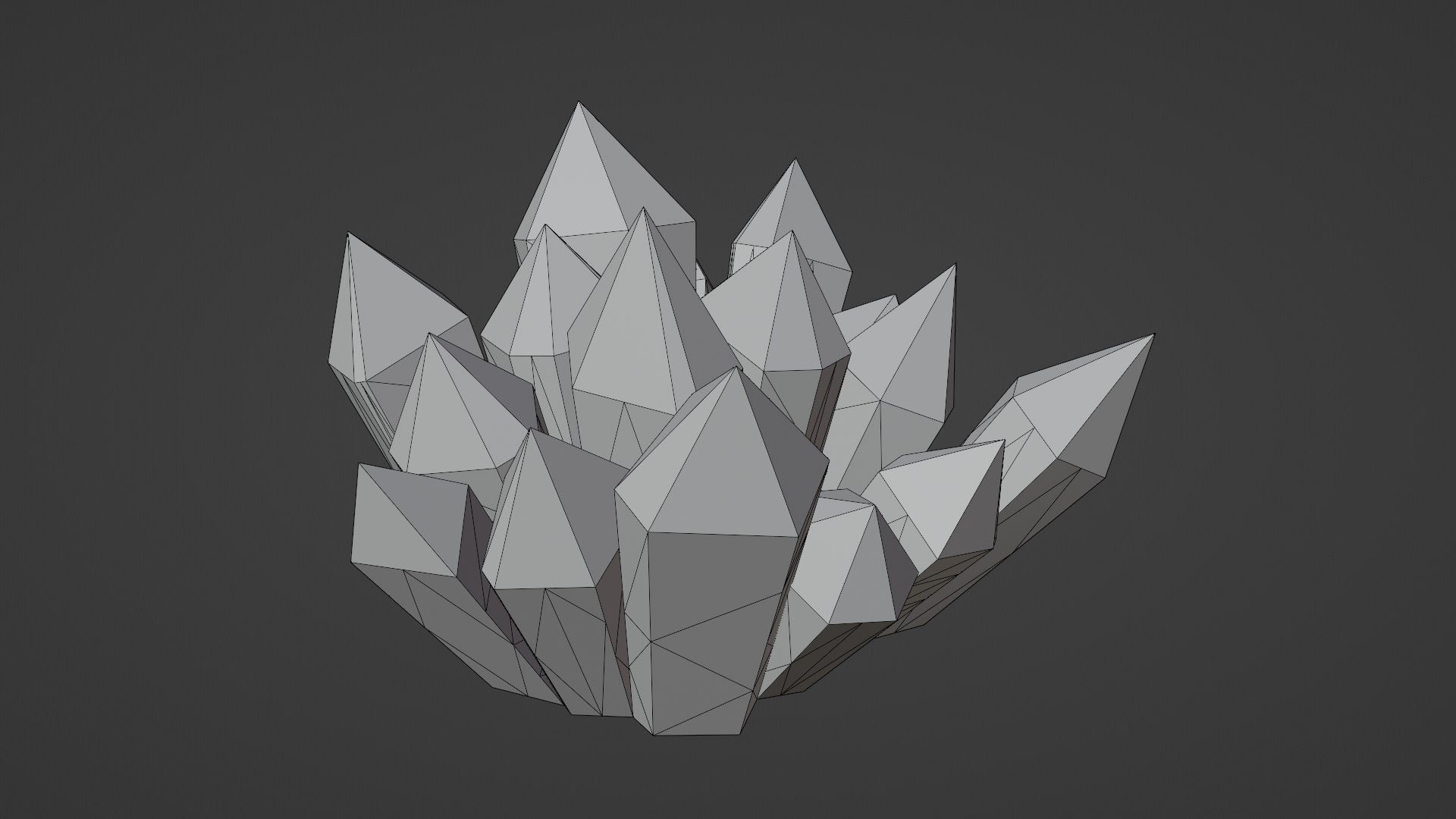 Red Crystal 3D Model - TurboSquid 2038229