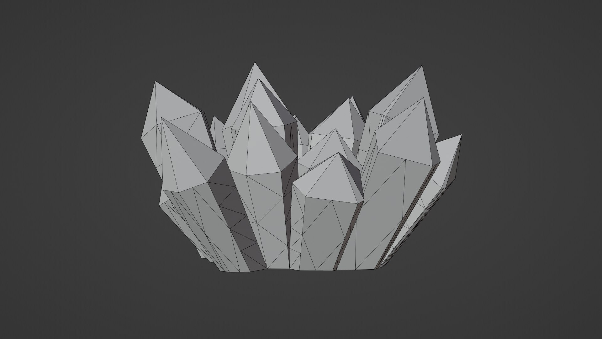 Red Crystal 3D Model - TurboSquid 2038229