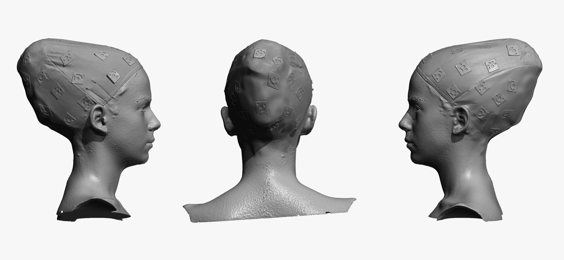 Rhea Human Head Cheek 3D Model - TurboSquid 1618120