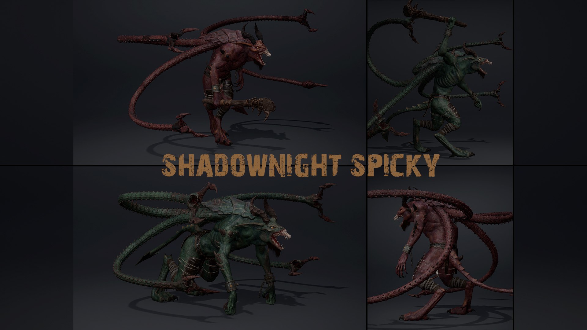 3D Shadownight Spicky - TurboSquid 2320544