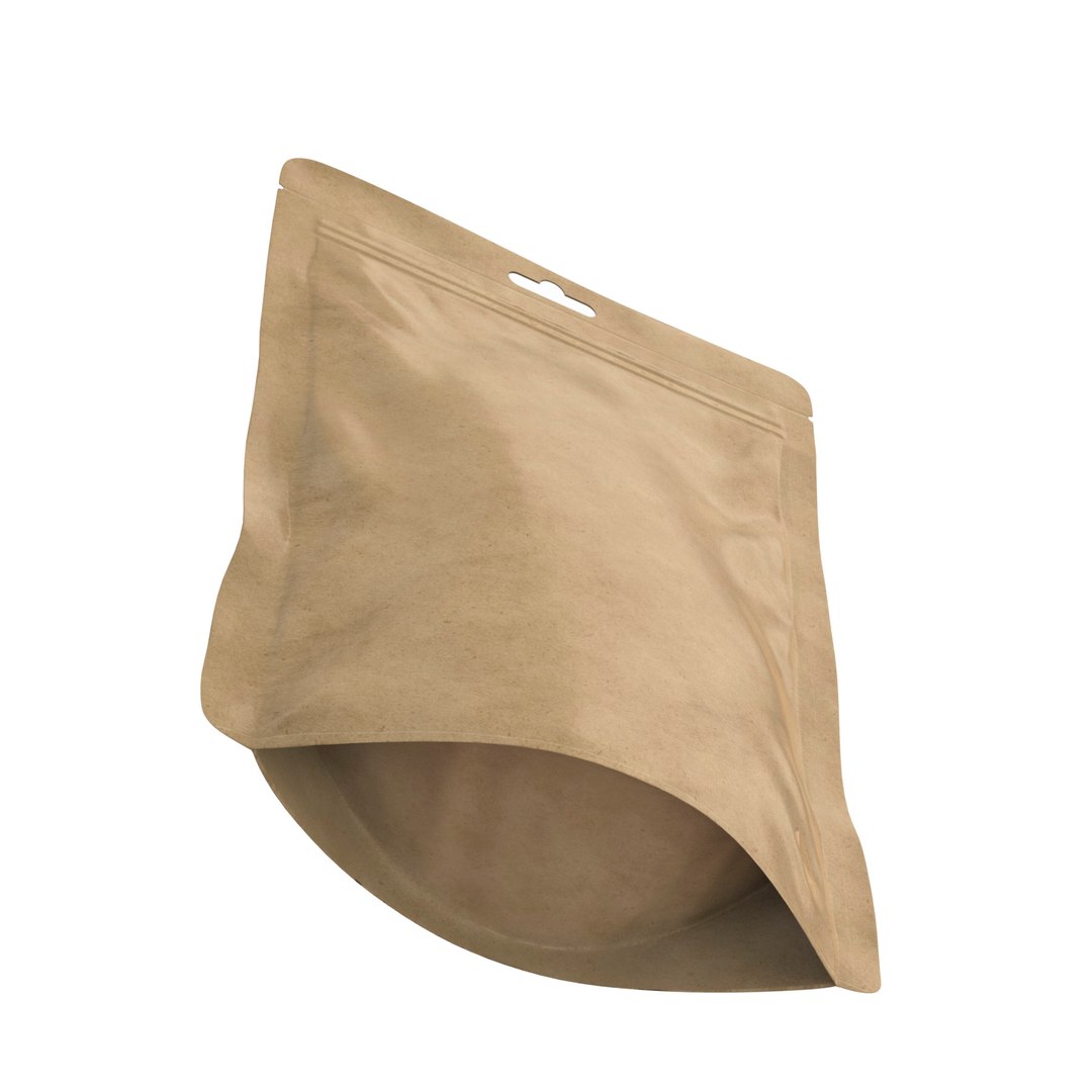 3D Packaging Food Pouch Natural Model - TurboSquid 1336861