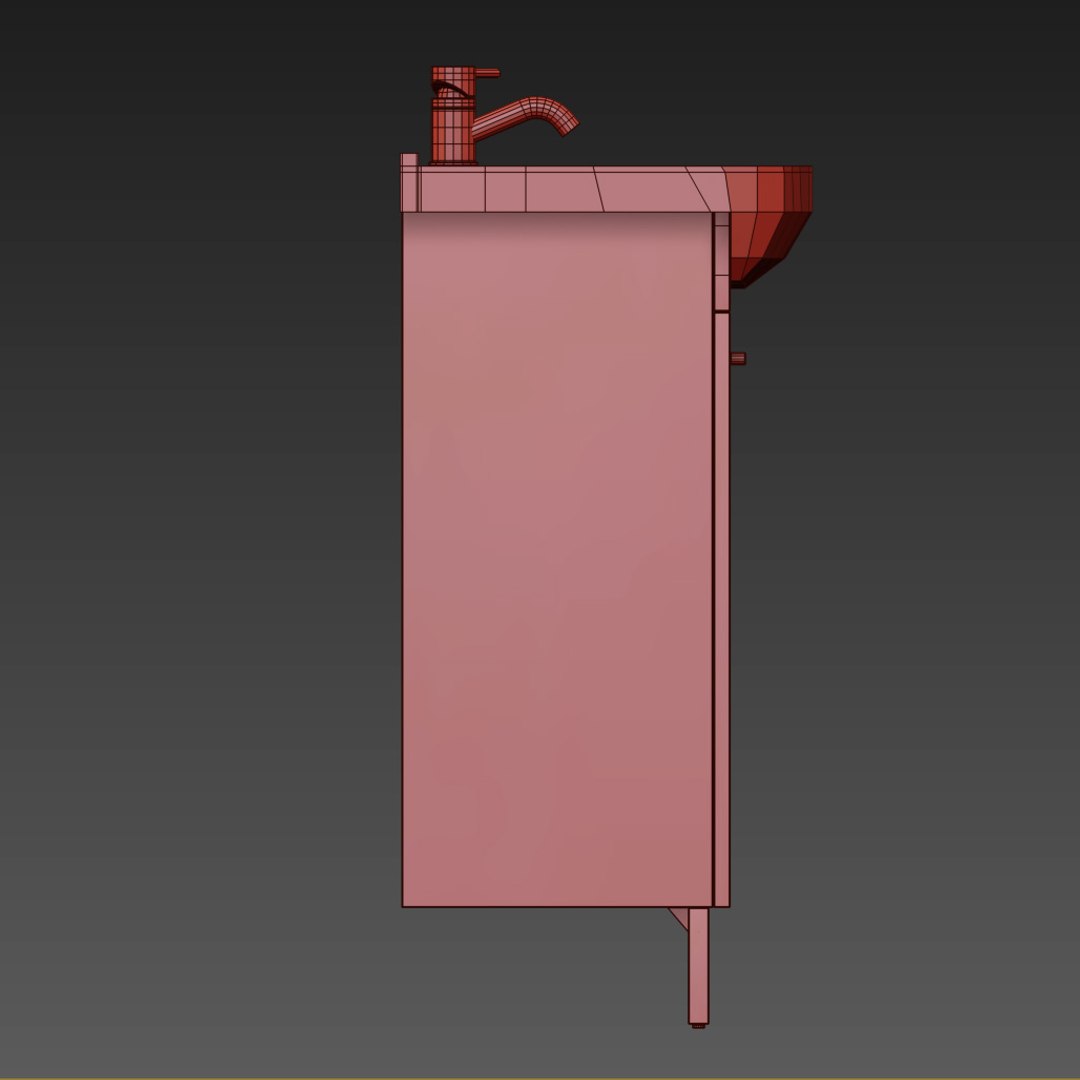 3D NYSJON BJORKAN Sink Cabinet Model - TurboSquid 1761299