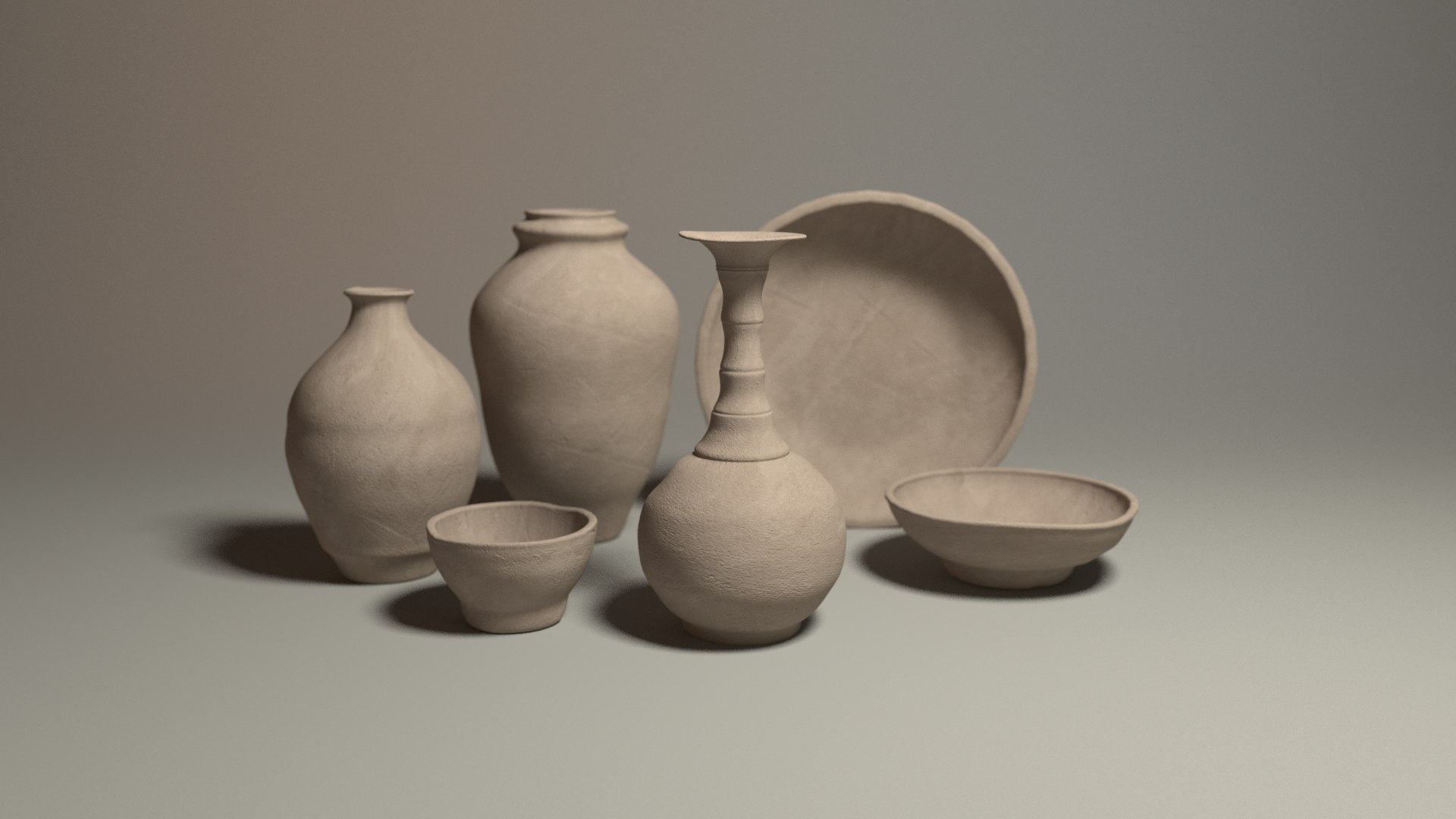 Porcelain Pottery Jun Porcelain Model -B 3D Model - TurboSquid 1830444