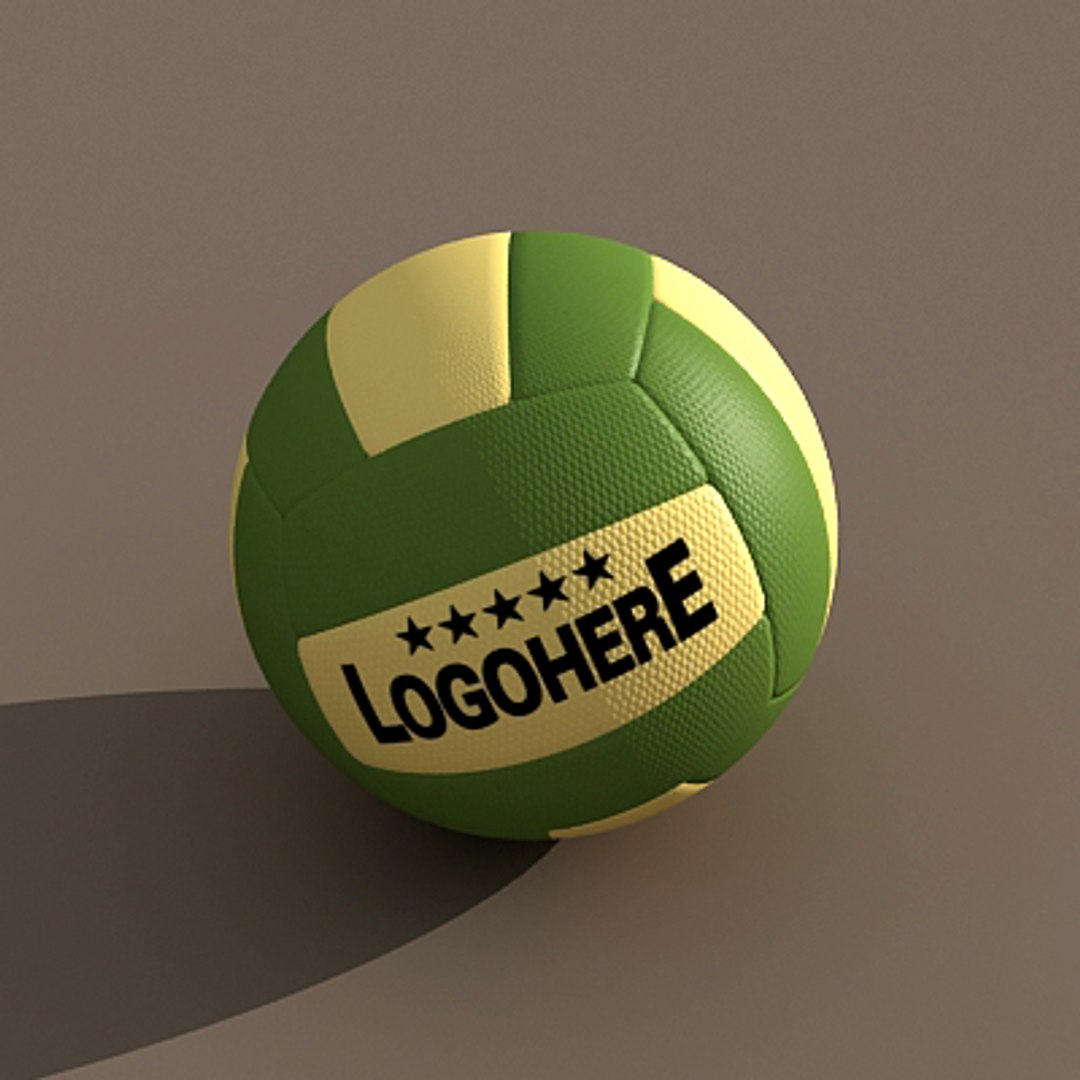 3dsmax Sport Balls Logos
