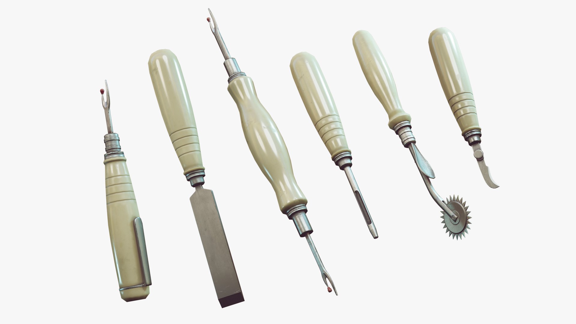 Tailor Toolset Collection 3D Model - TurboSquid 2369179