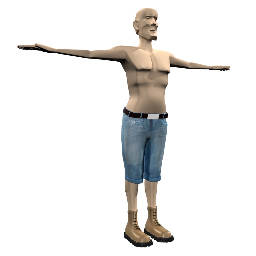 3D Man Body Builder - TurboSquid 1363828