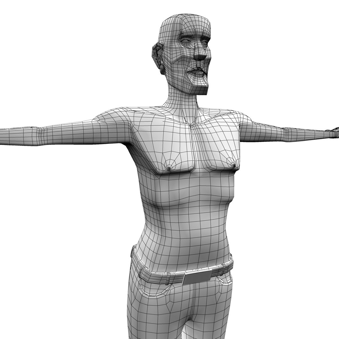 3D Man Body Builder - TurboSquid 1363828