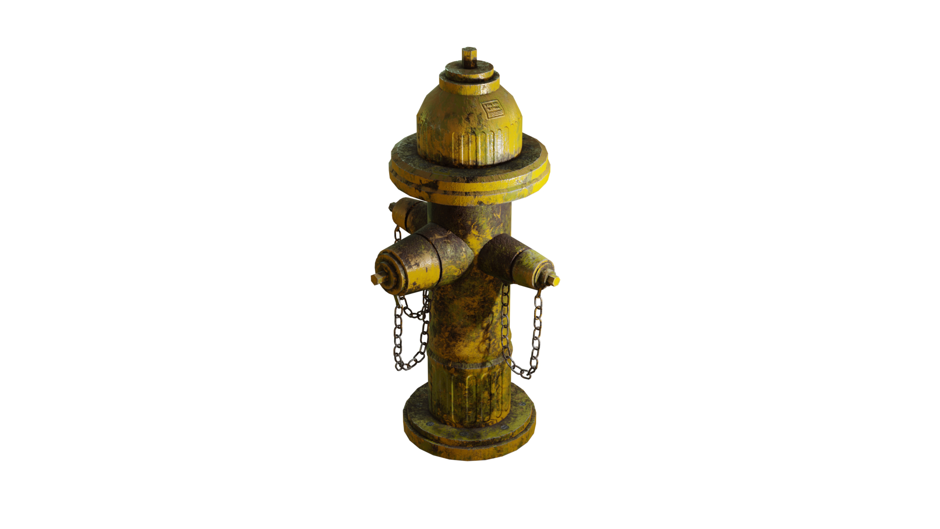 3D Old Fire Hydrant PBR 2K mat - TurboSquid 1984733
