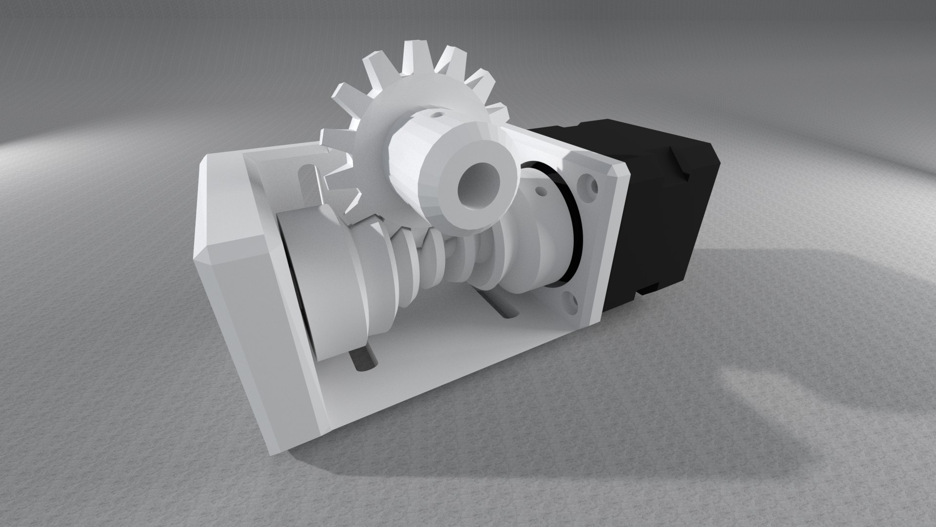 3D Model Globoid Worm Gear Drive - TurboSquid 1288408