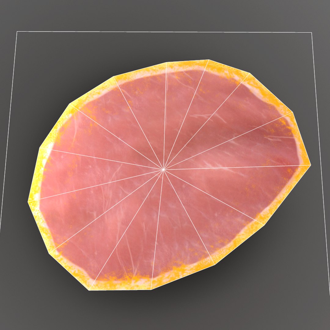 3D Canadian Bacon Model - TurboSquid 1289375