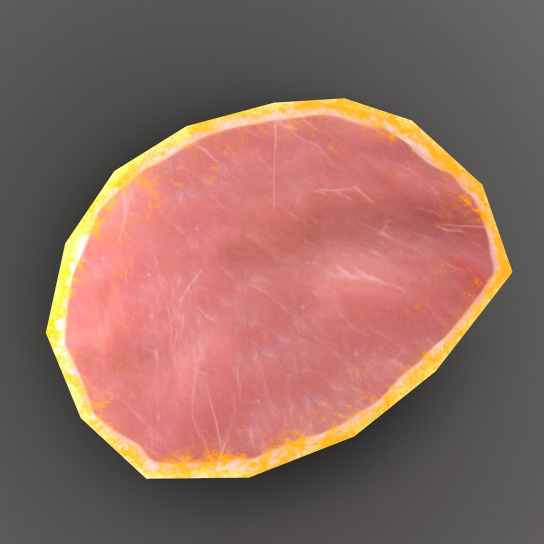 3D Canadian Bacon Model - TurboSquid 1289375