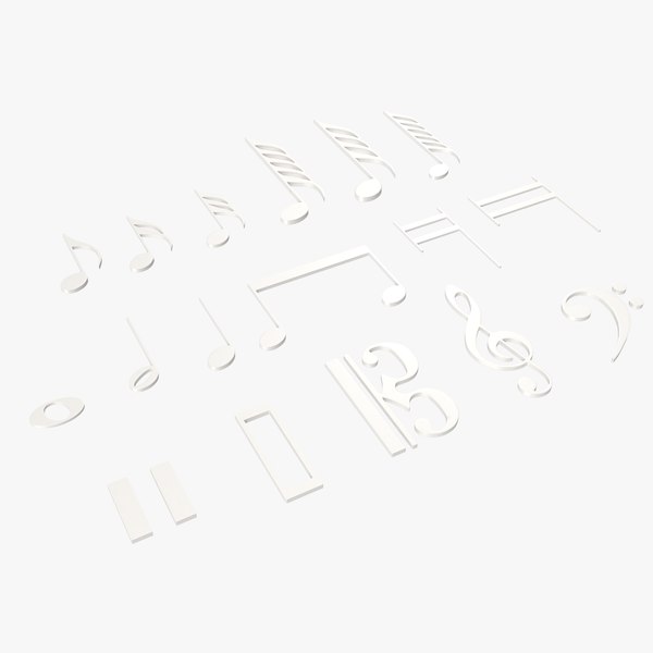 Musical Note 3D Models for Download | TurboSquid