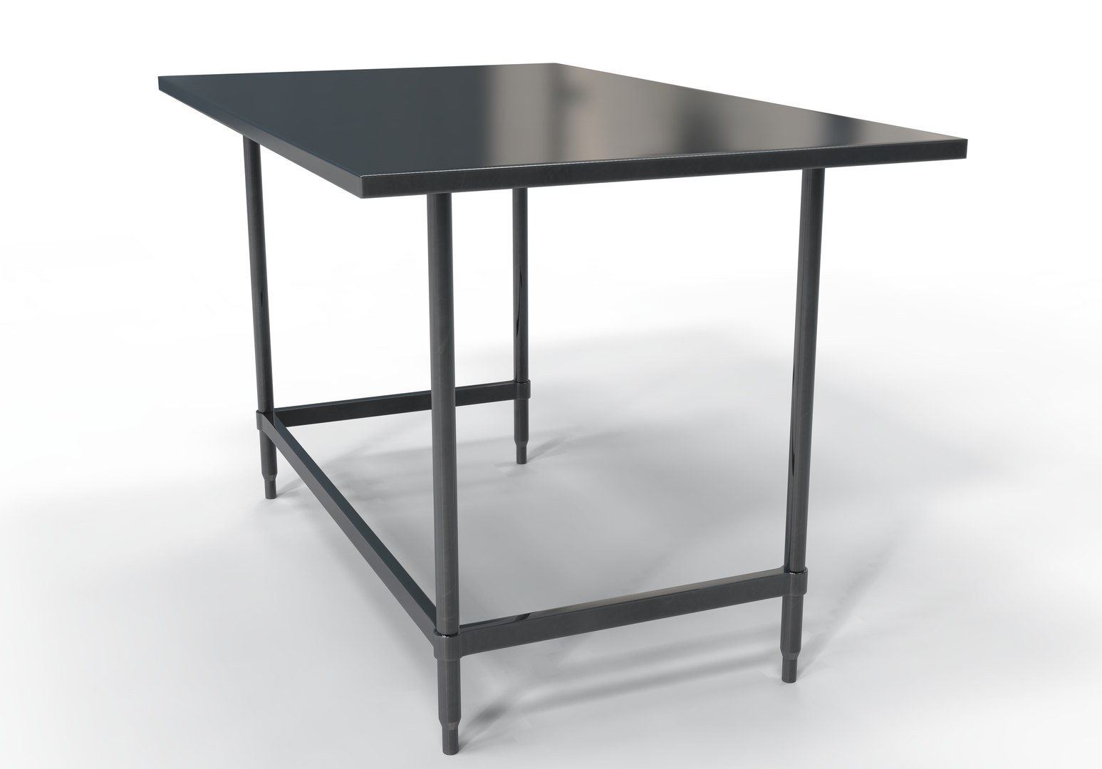 Rectangular Table 3D - TurboSquid 1744418