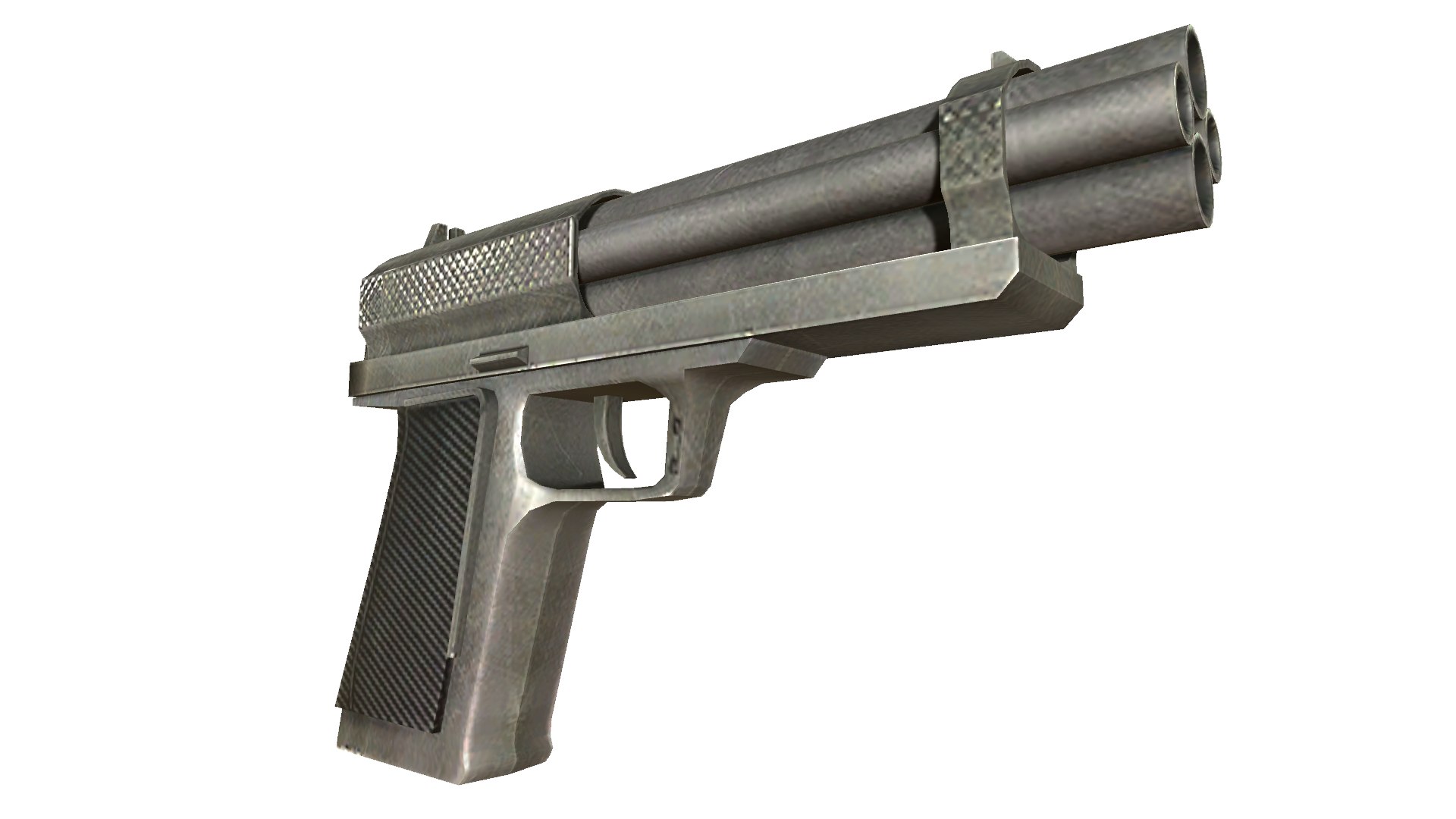 3D 05-Metal Storm VLE Pistol Gun Model 3d Game Ready Model Low-poly 3D ...