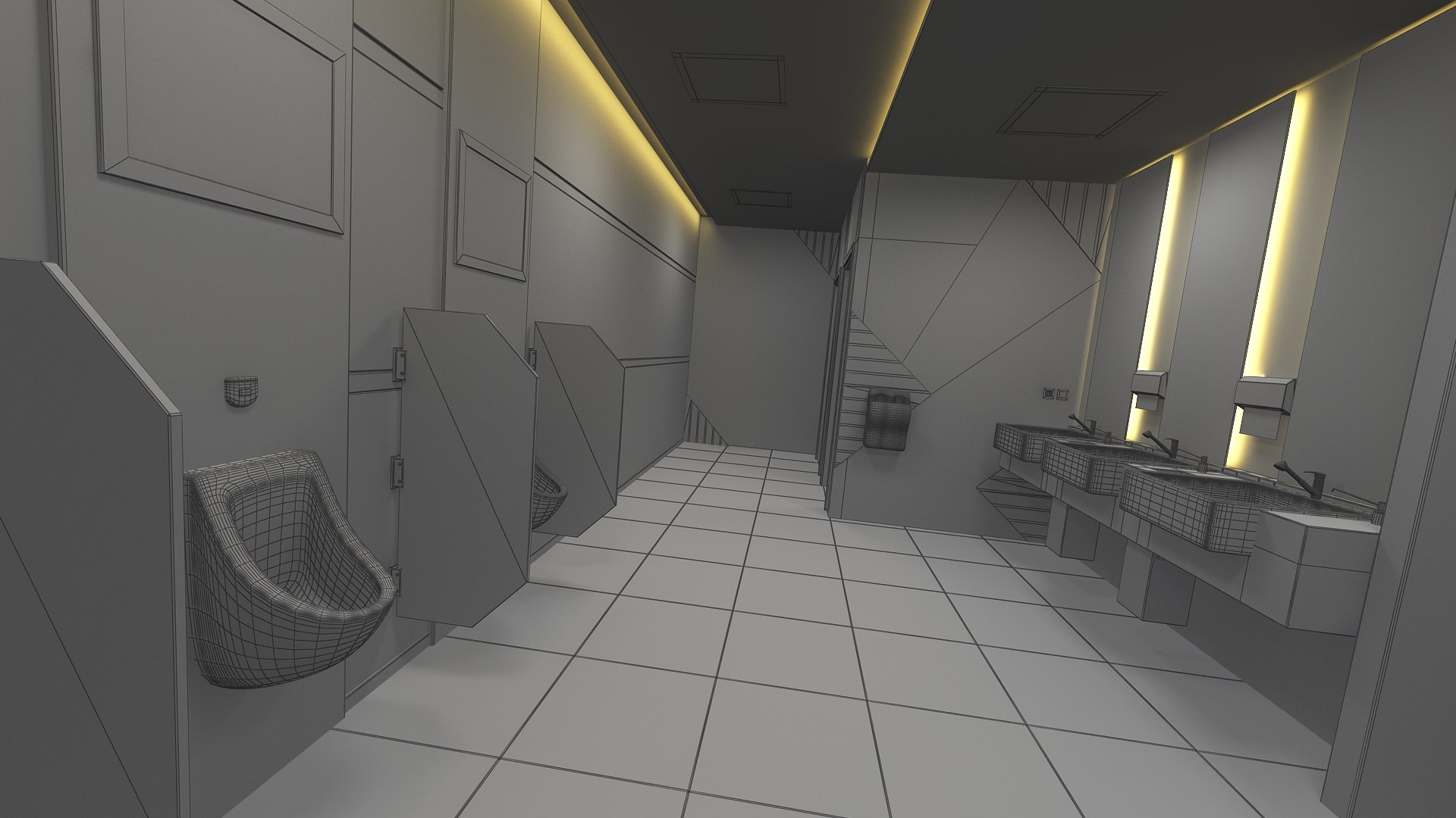 Realistic Public 3D Model - TurboSquid 1334352