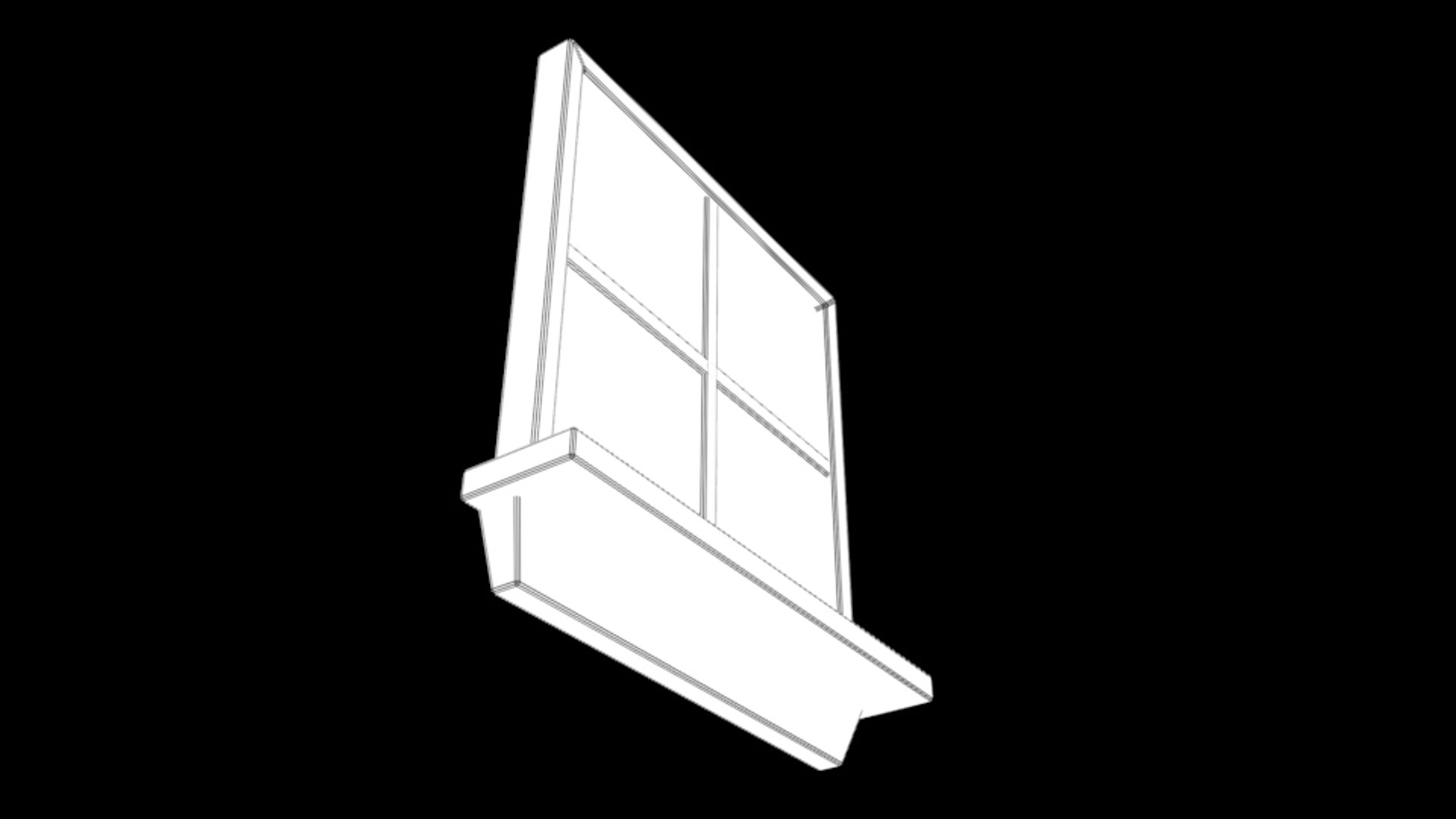 Small Window 3D Model - TurboSquid 1518217
