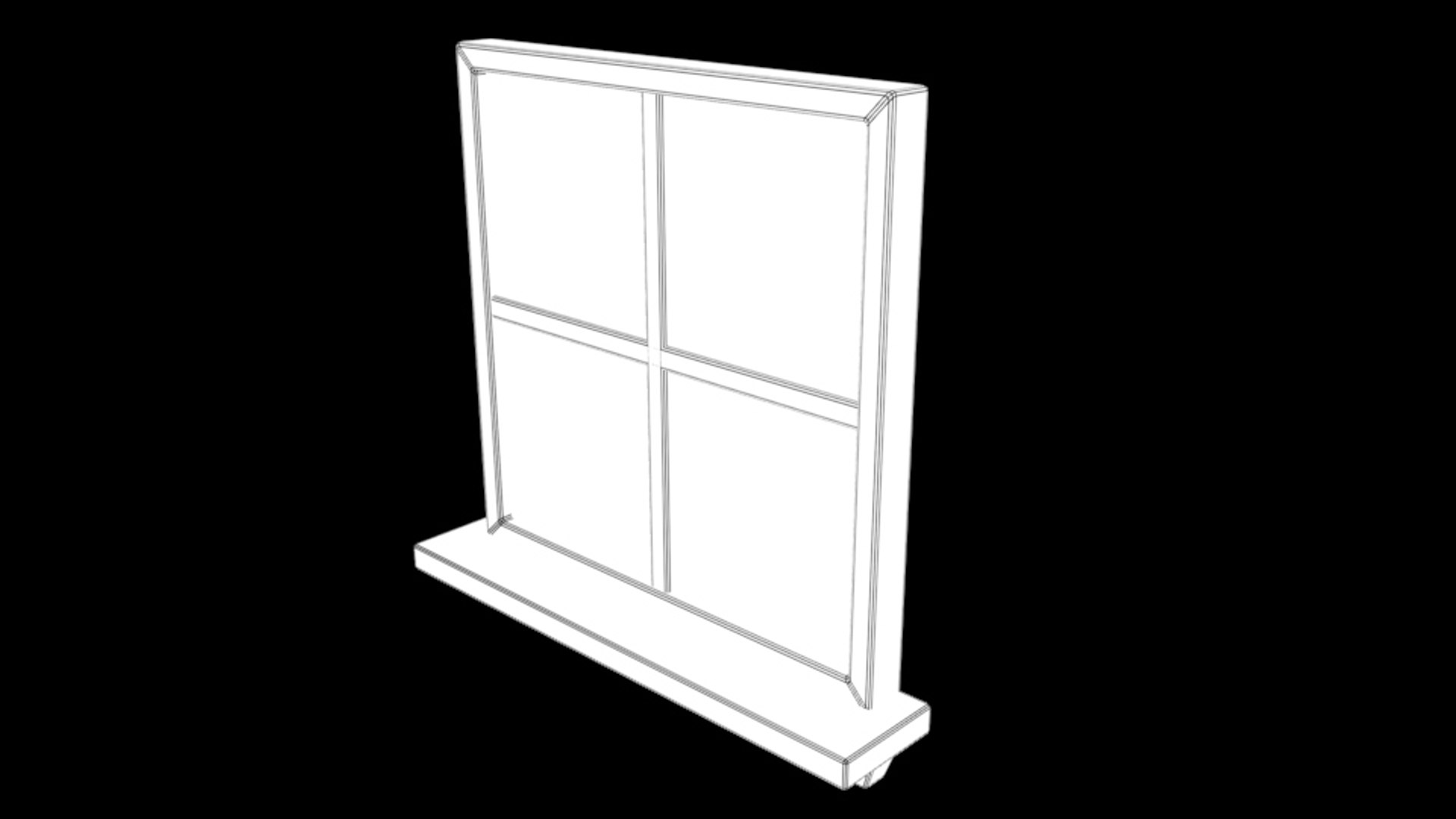 Small Window 3D Model - TurboSquid 1518217