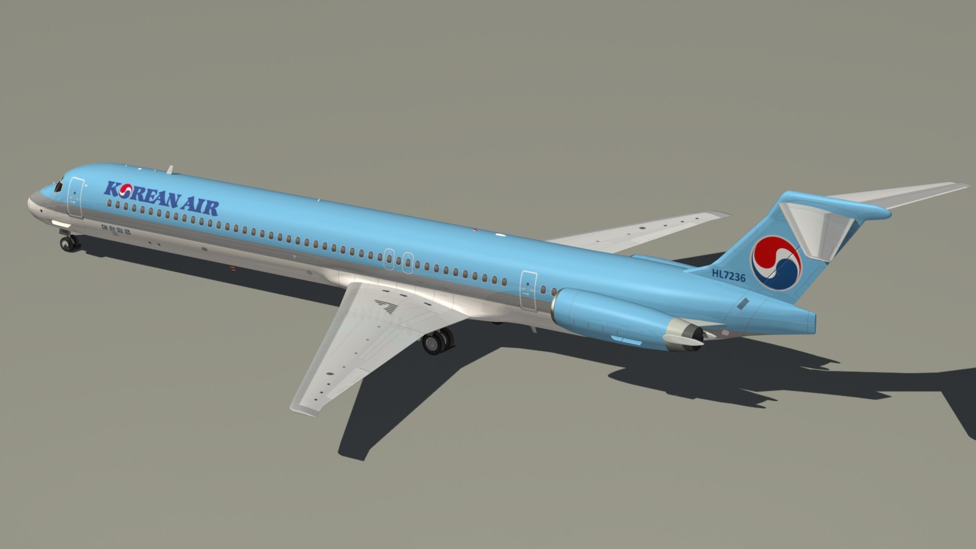 Md83 air model - TurboSquid 1690336