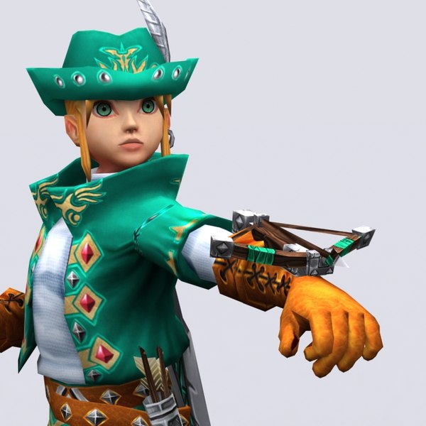 3d wicked twins elfboys model