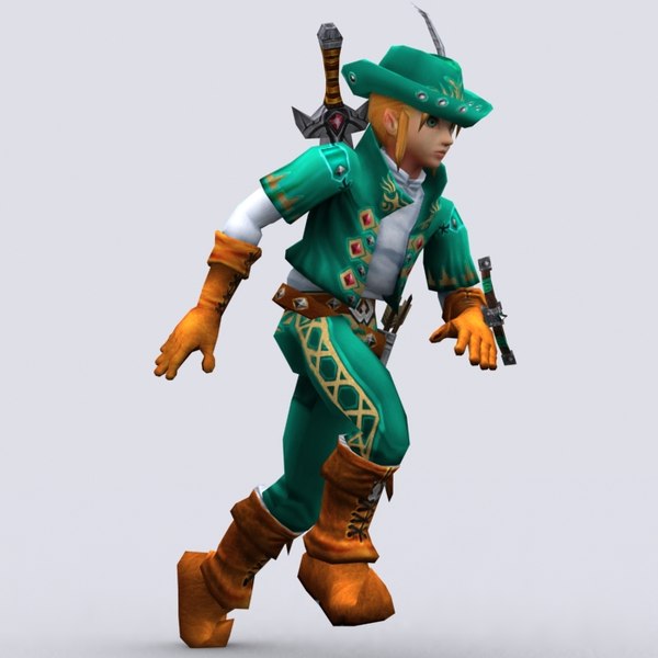 3d wicked twins elfboys model