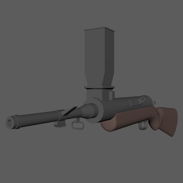 Free 3D Machine-Gun Models | TurboSquid