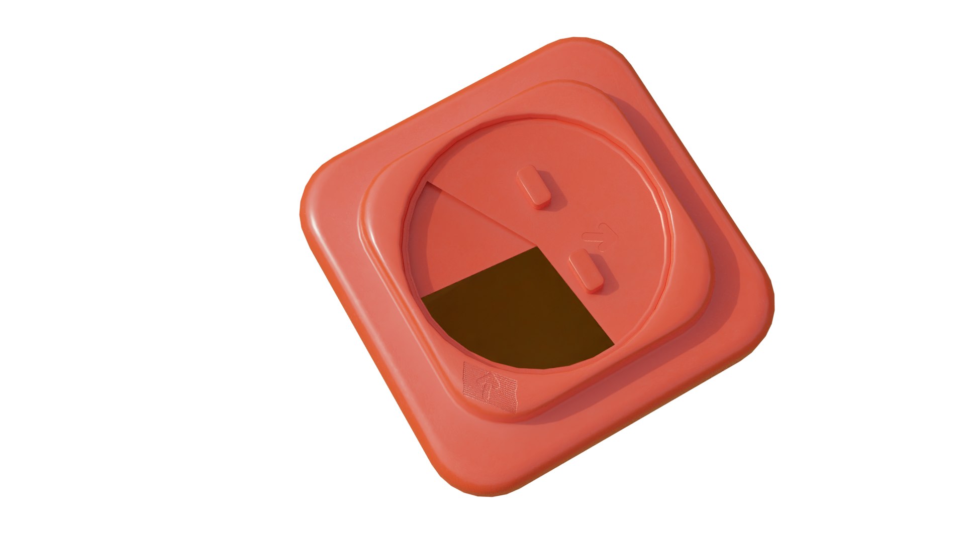 3D Model Sharps Container 1L - TurboSquid 2094728