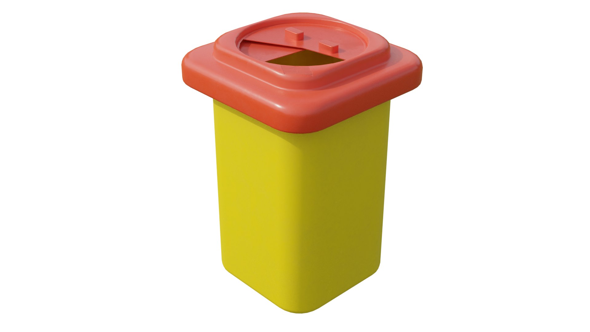 3D Model Sharps Container 1L - TurboSquid 2094728