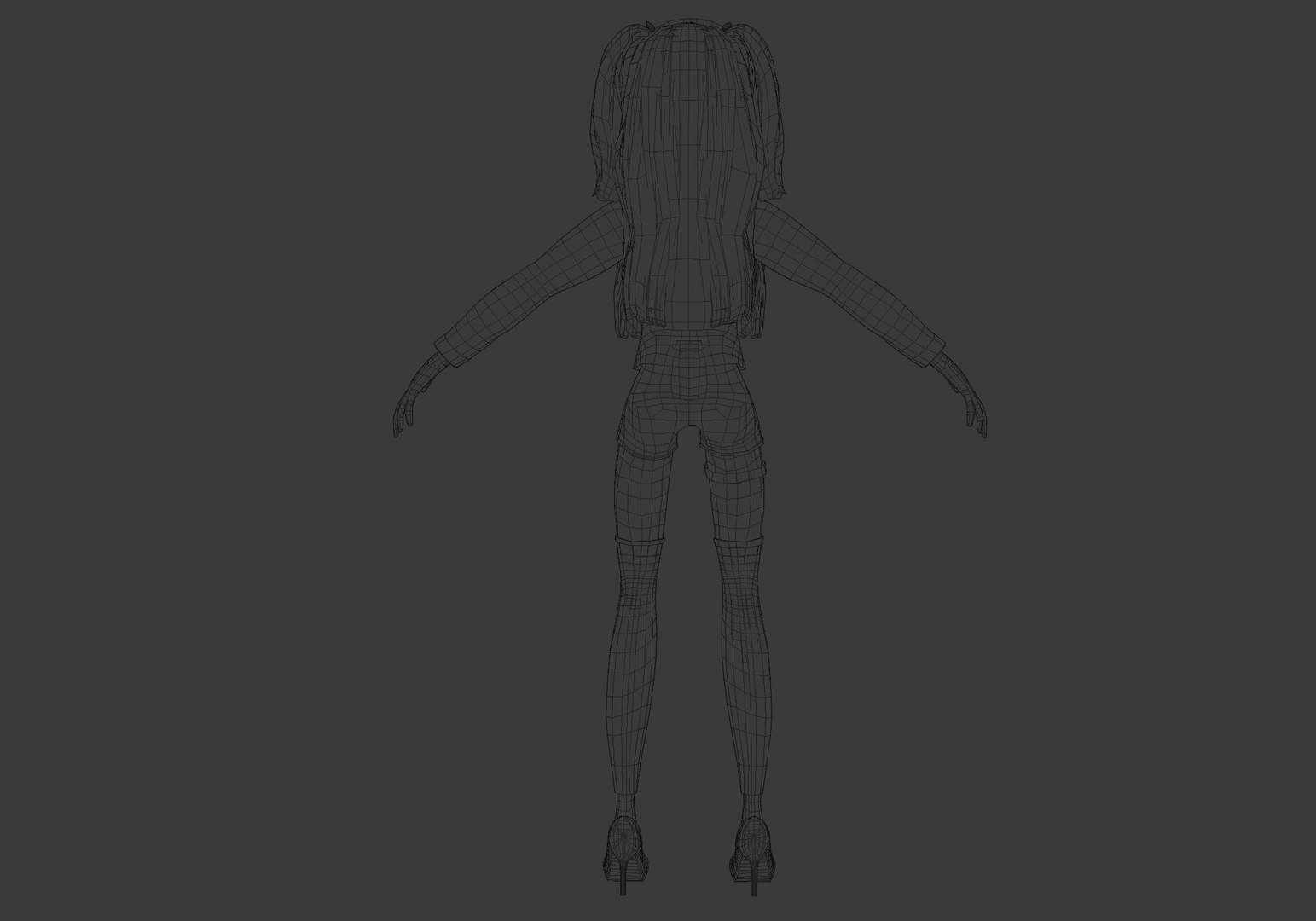 3D gaming cool girl - TurboSquid 1913623