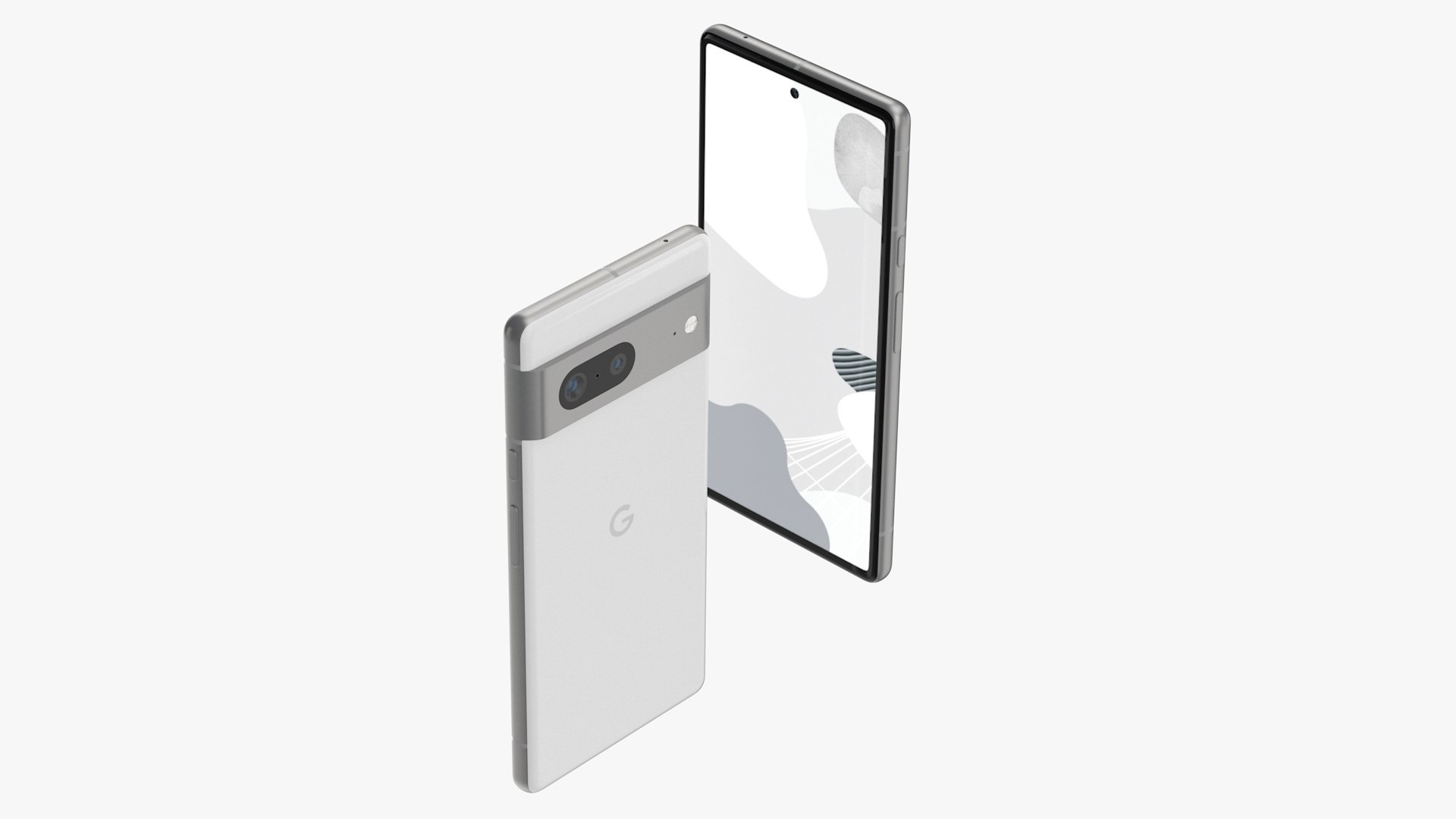 3D Google Pixel 7 Snow White Model - TurboSquid 1948846